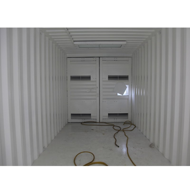 Portable Shipping Container Blast Room » Abrasive Sand Blasting Spray ...