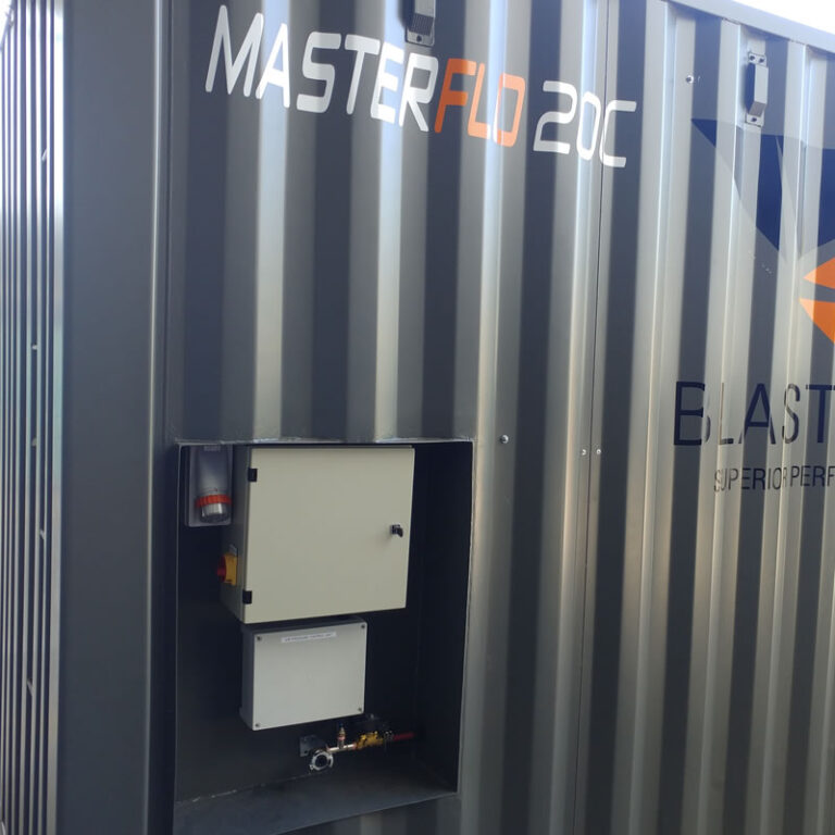 Portable Shipping Container Blast Room » Abrasive Sand Blasting Spray ...