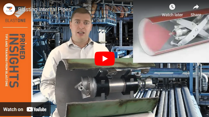 Blasting Internal Pipes » Blast Booths Spray Paint Booths Abrasives ...