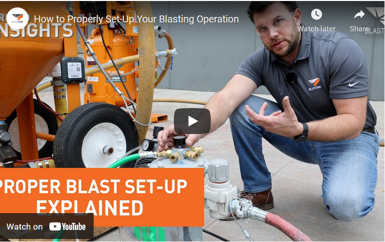 Brief overview of how to set up a BlastOne blast system » Blast Booths ...
