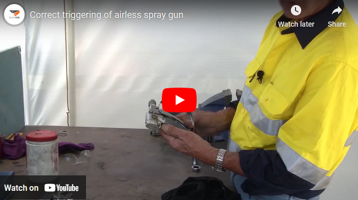 Correct triggering of airless spray gun » Blast Booths Spray Paint ...