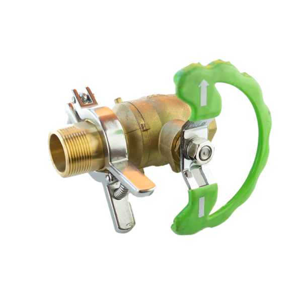 Union End Ball Valve with Tri-Clover Quick Connect | 31mm Spring Loaded