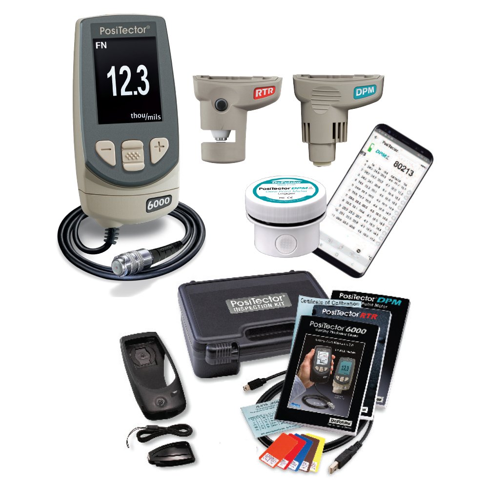 DeFelsko PosiTector® Inspection Kits | SKU: P-IND6000KIT | BlastOne