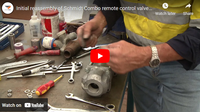 Initial reassembly of Schmidt Combo remote control valve – PT 1 » Blast ...