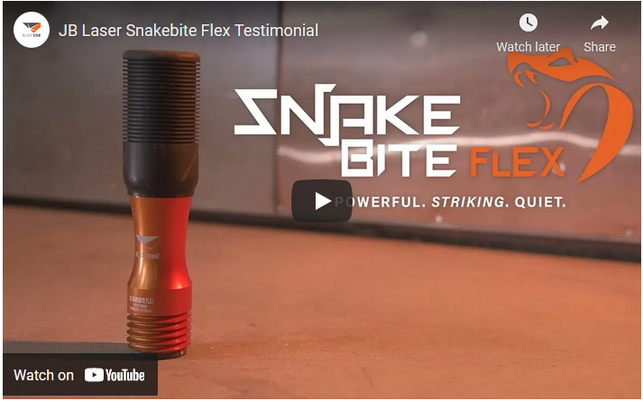 JB Laser Snakebite Flex Testimonial » Blast Booths Spray Paint Booths ...