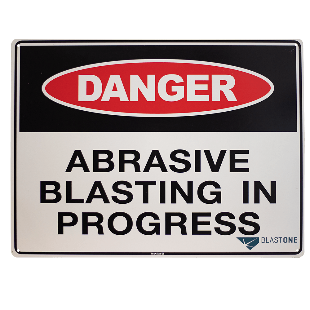 Safety Sign Swing Stand Frame » Blast Booths Spray Paint Booths ...