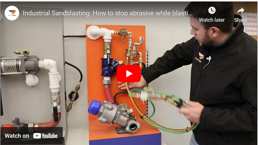Remote Abrasive Cut Off Switch – Product Overview » Blast Booths Spray ...