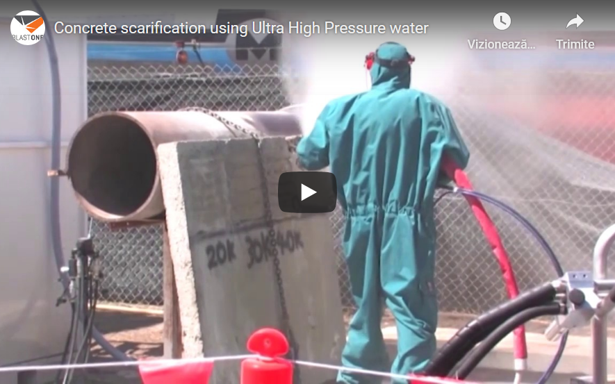 Concrete Scarification Using Ultra High Pressure Water » Blast Booths ...