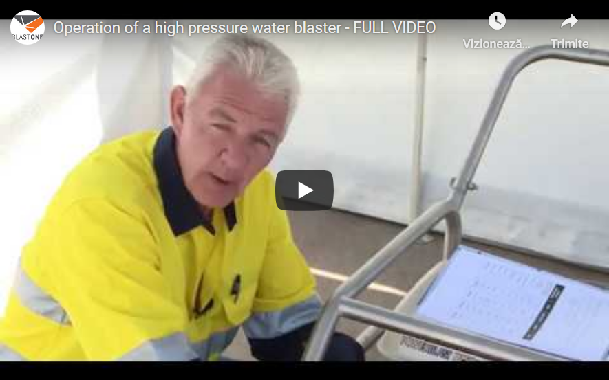 How to Operate a High Pressure Water Blaster » Blast Booths Spray Paint ...