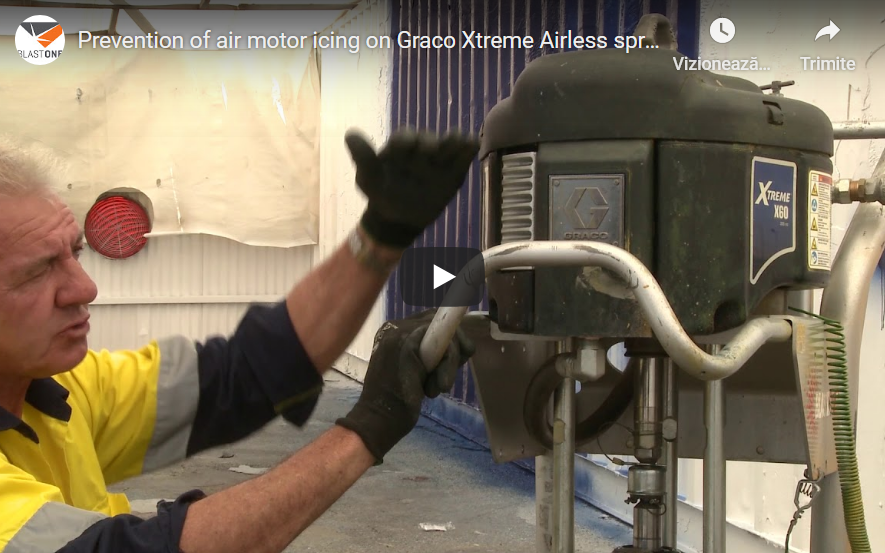 Prevention of air motor icing on Graco Xtreme Airless sprayers » Blast ...