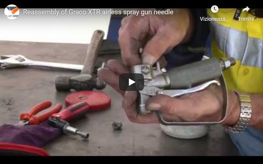 Reassembly of Graco XTR Airless Spray Gun Needle » Blast Booths Spray ...