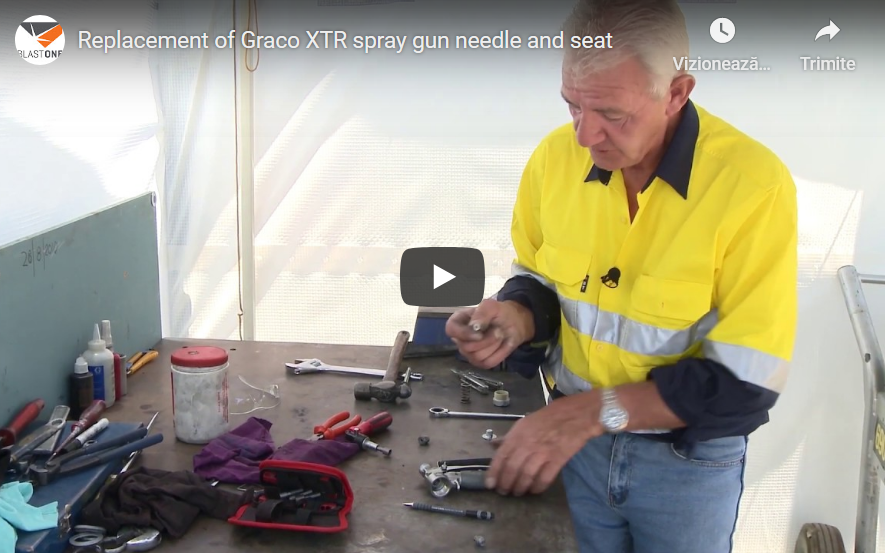 Replacement of Graco XTR spray gun needle and seat » Blast Booths Spray ...