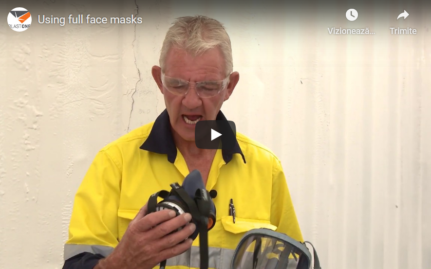 Using full face masks » Blast Booths Spray Paint Booths Abrasives Media ...