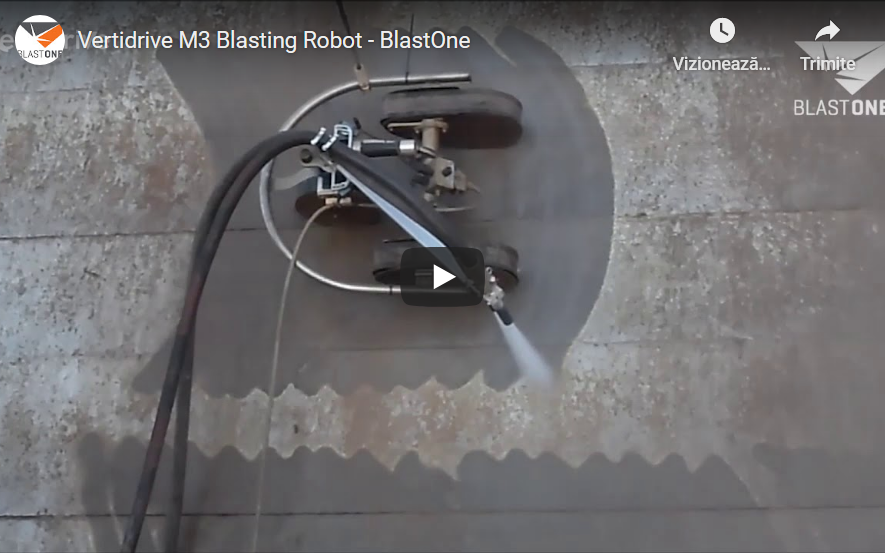 VertiDrive M3 Hydroblast Robot | BlastOne International