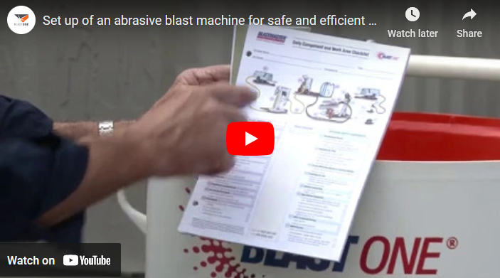 Set up of an abrasive blast machine for safe and efficient use » Blast ...