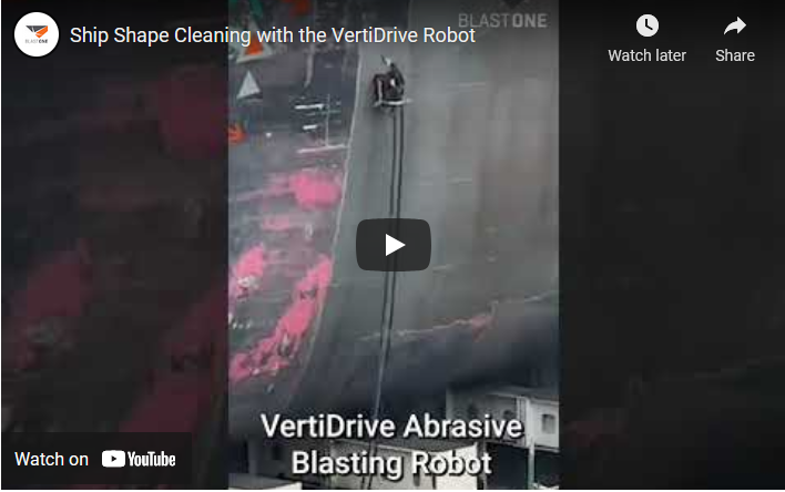 Ship Shape Cleaning with the VertiDrive Robot » Blast Booths Spray Paint Booths Abrasives Media ...