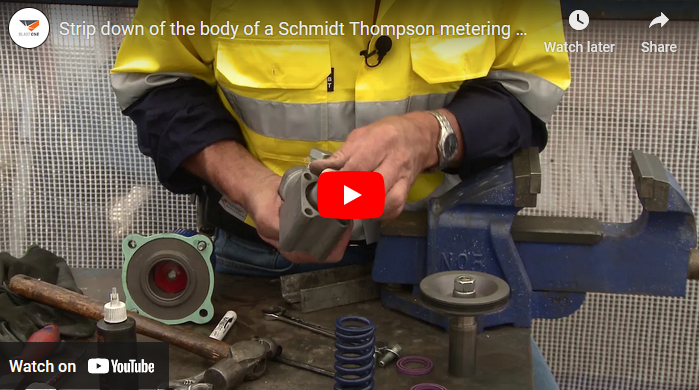 Strip down of the body of a Schmidt Thompson metering valve