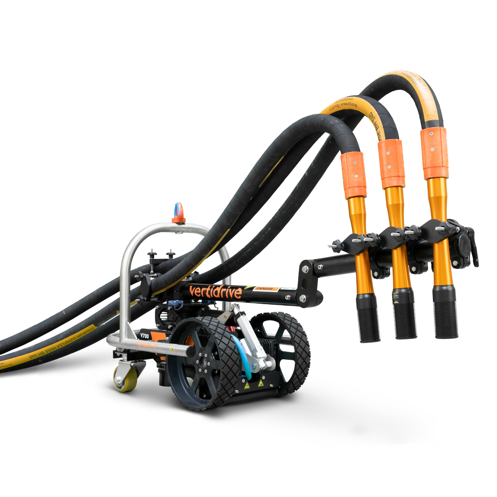 VertiDrive V700 Blasting Robot - Versatile Cleaning and Blasting ...